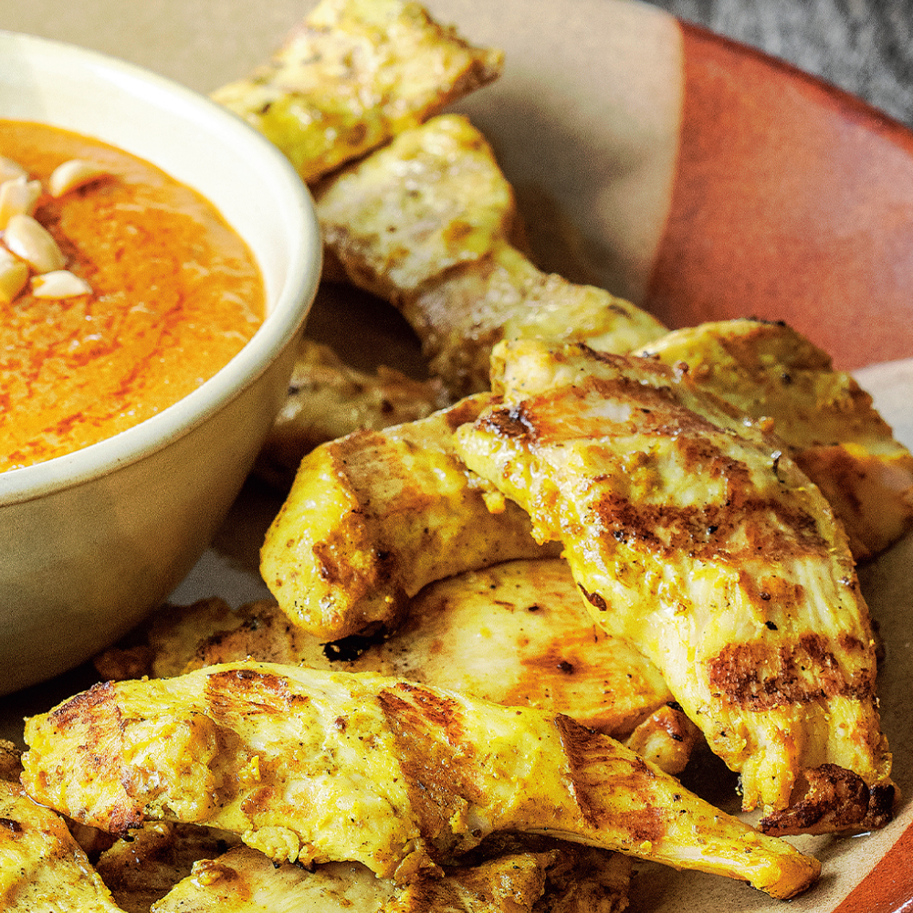 68° Chicken Singapore Delights - Sizzling Satay