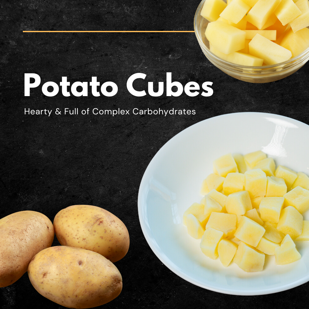 Pre-cooked Potato Cubes (250g) – 68° Chicken